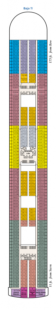 Deck Plan – Grand Princess - 프린세스크루즈